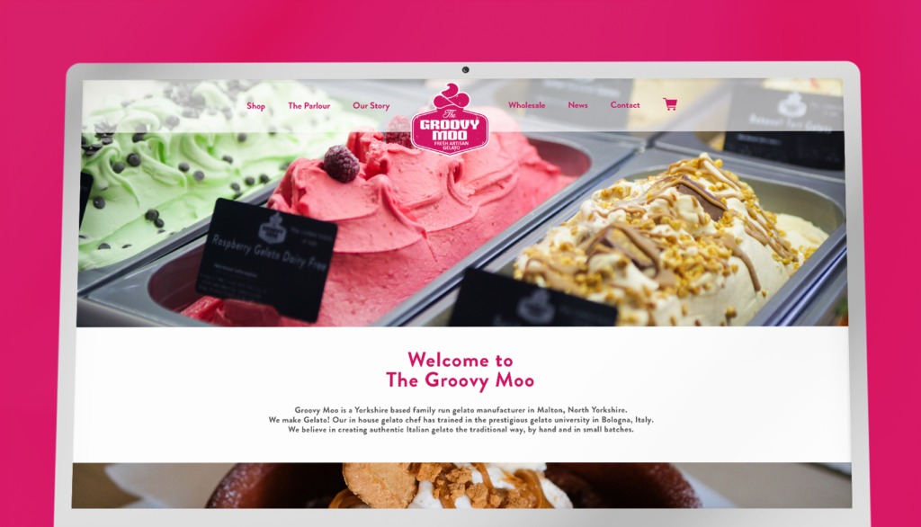 A delicious new website for Groovy Moo | Impulse | York